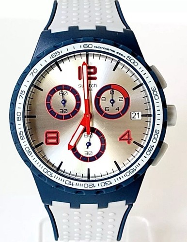 Limited Edition SWATCH Watch Originals HUMPY BUMPY CHRONOGRAPH SUSN411 ...