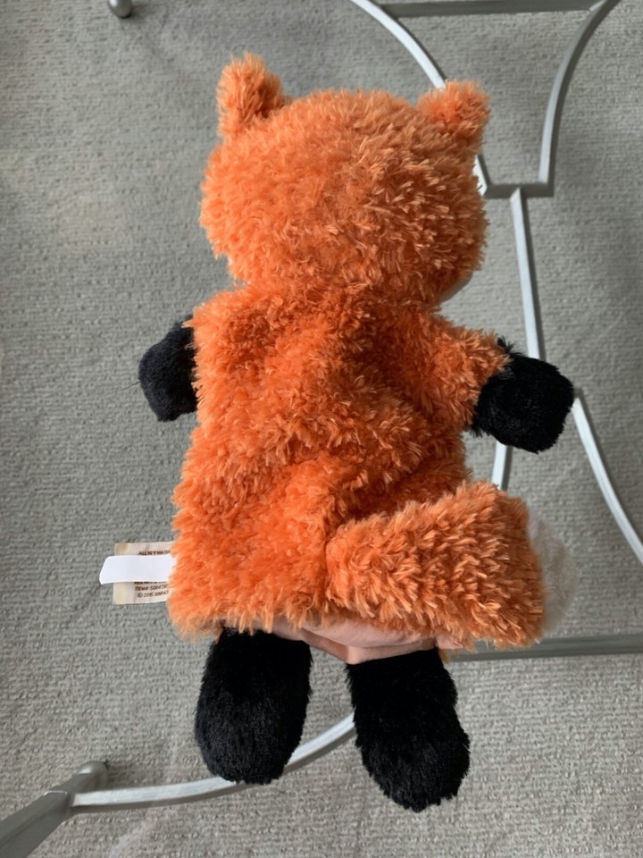 Demdaco Nat & Jules Orange Fox Hand Puppet Favian 12" | eBay