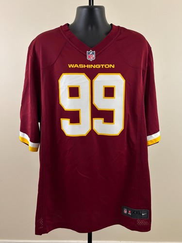CHASE YOUNG #99 Washington Commanders Mens 2XL Nike On Field Home NFL ...