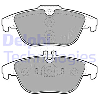 DELPHI Disc Brake Pad Set For MERCEDES Slc A207 C207 R172 S204 W204 ...
