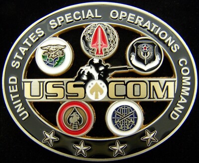 USSOCOM SOCOM Special Operations Command Tip of the Spear 4 Star ...