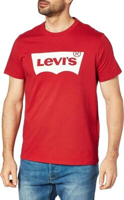 Levi's Men's Red Graphic T-Shirt - Classic Logo Design 177830141 | eBay