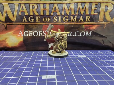 Warhammer AoS Warherds Bullgor x1 Beastmen Beasts Chaos Fantasy Old ...