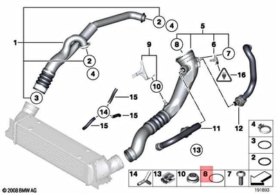 Genuine BMW Hybrid M X1 X3 X4 X5 X6 Z4 Roadster 3 5 7L M2 M3 O-Ring ...