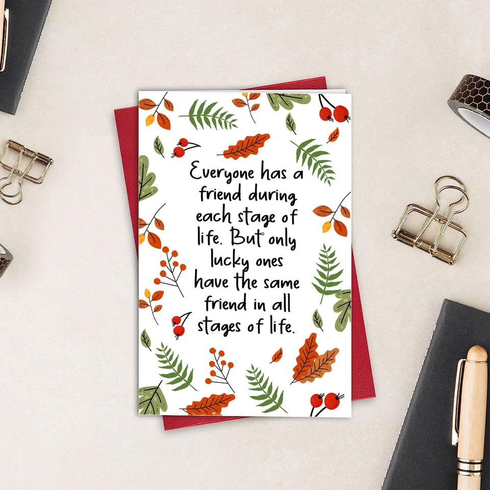 Best Friend Forever Card, Best Friend Birthday Card, Bday Card for BFF ...