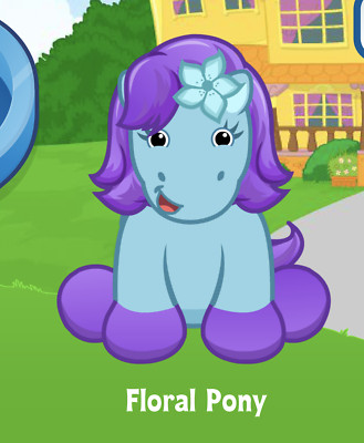 Webkinz Floral Pony Virtual PET Adoption Code Only Messaged Webkinz ...
