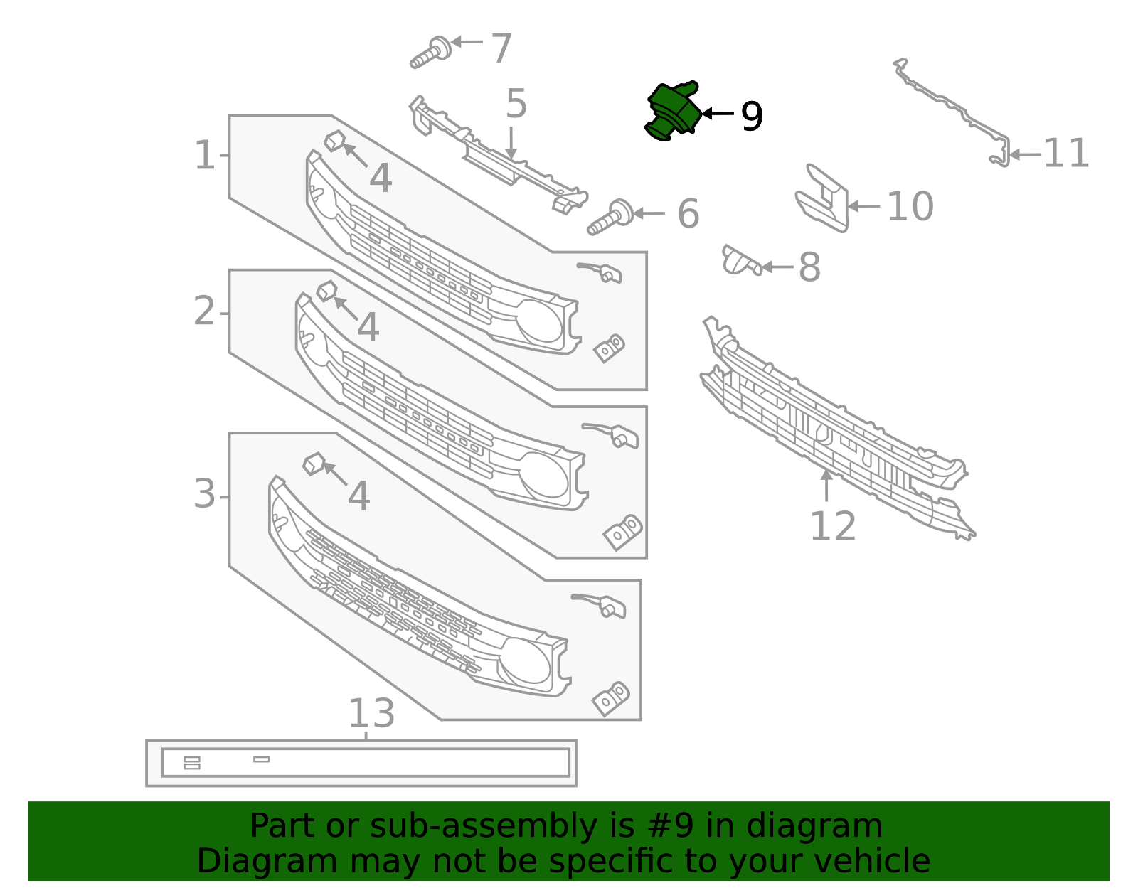 Genuine Ford Front Camera M2DZ-19G490-C for sale online | eBay