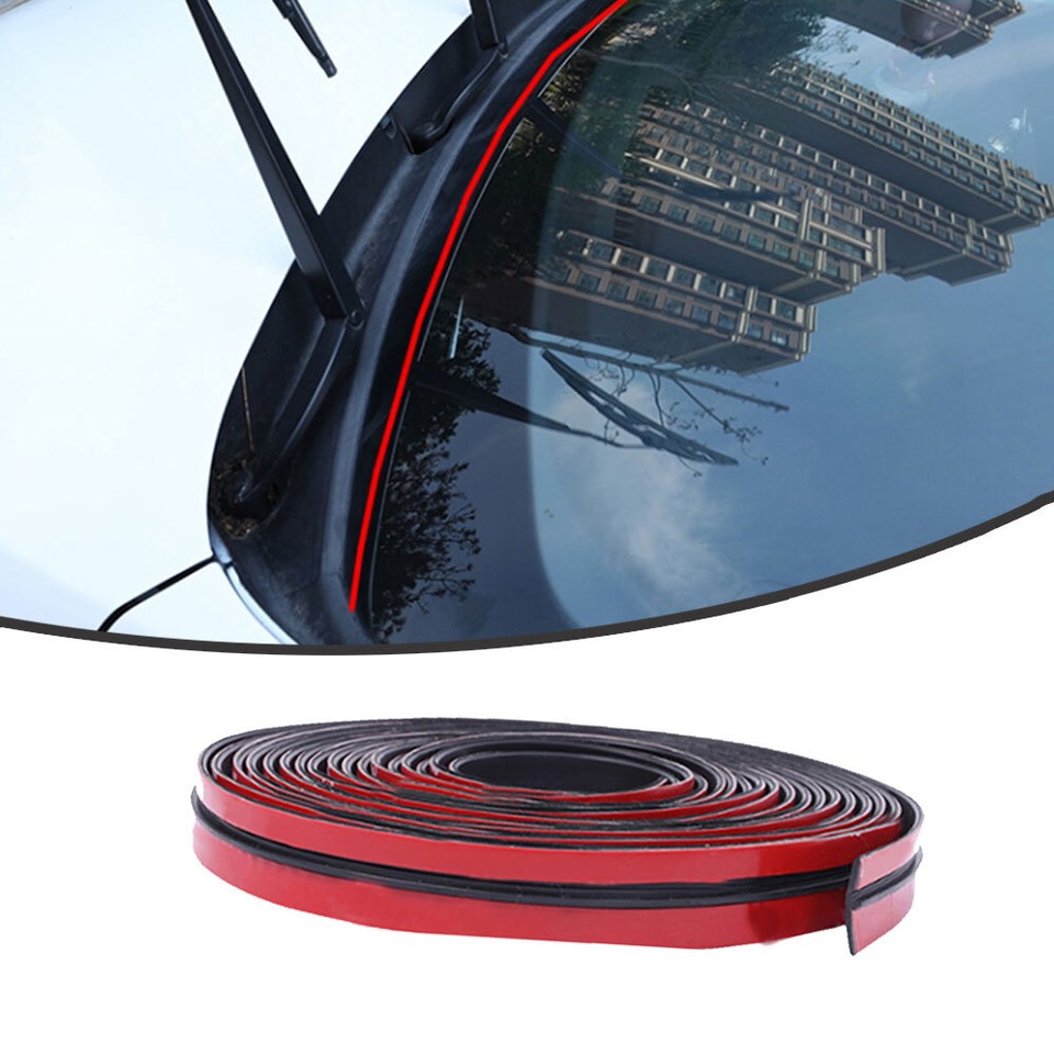 2M Car Windshield Roof Rubber Seal Strip Noise Insulation Stickers ...