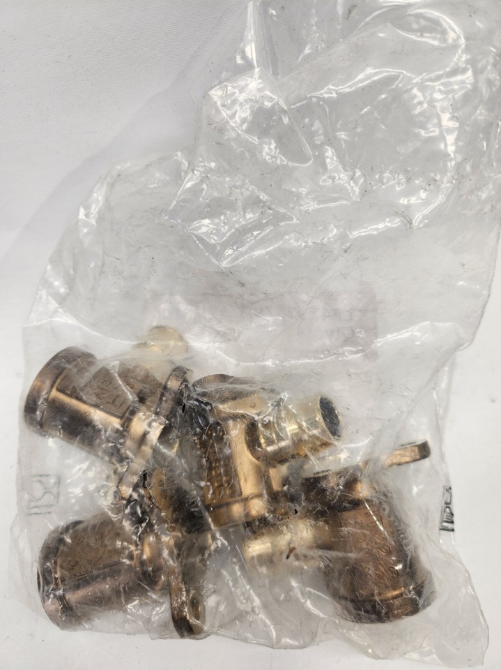 NEW 4 Pack Uponor LF4237575 ProPEX LF Brass Drop Ear Elbow 3/4" PEX x 3 ...