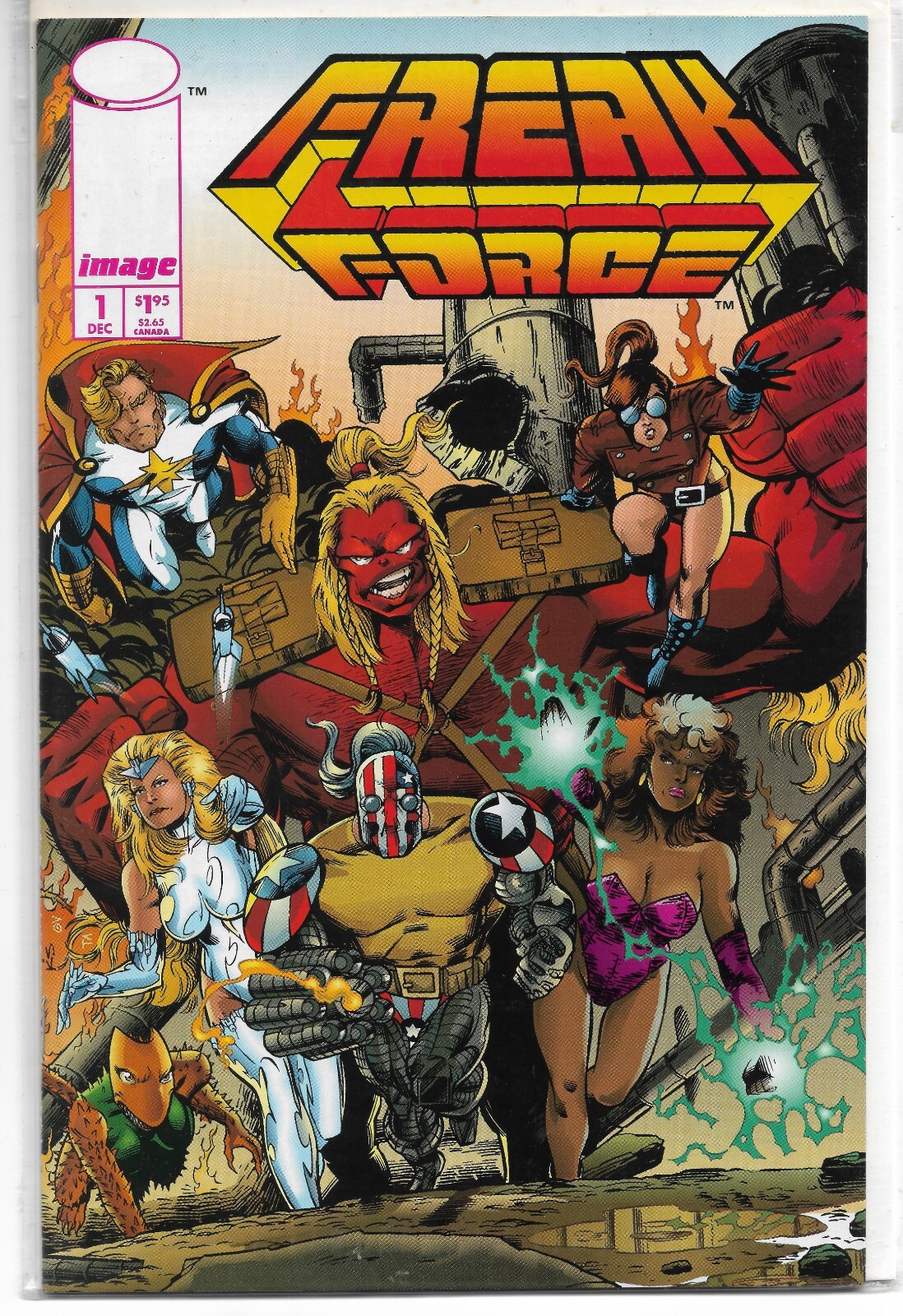 FREAK FORCE #1 - 1993 Image Comics | eBay
