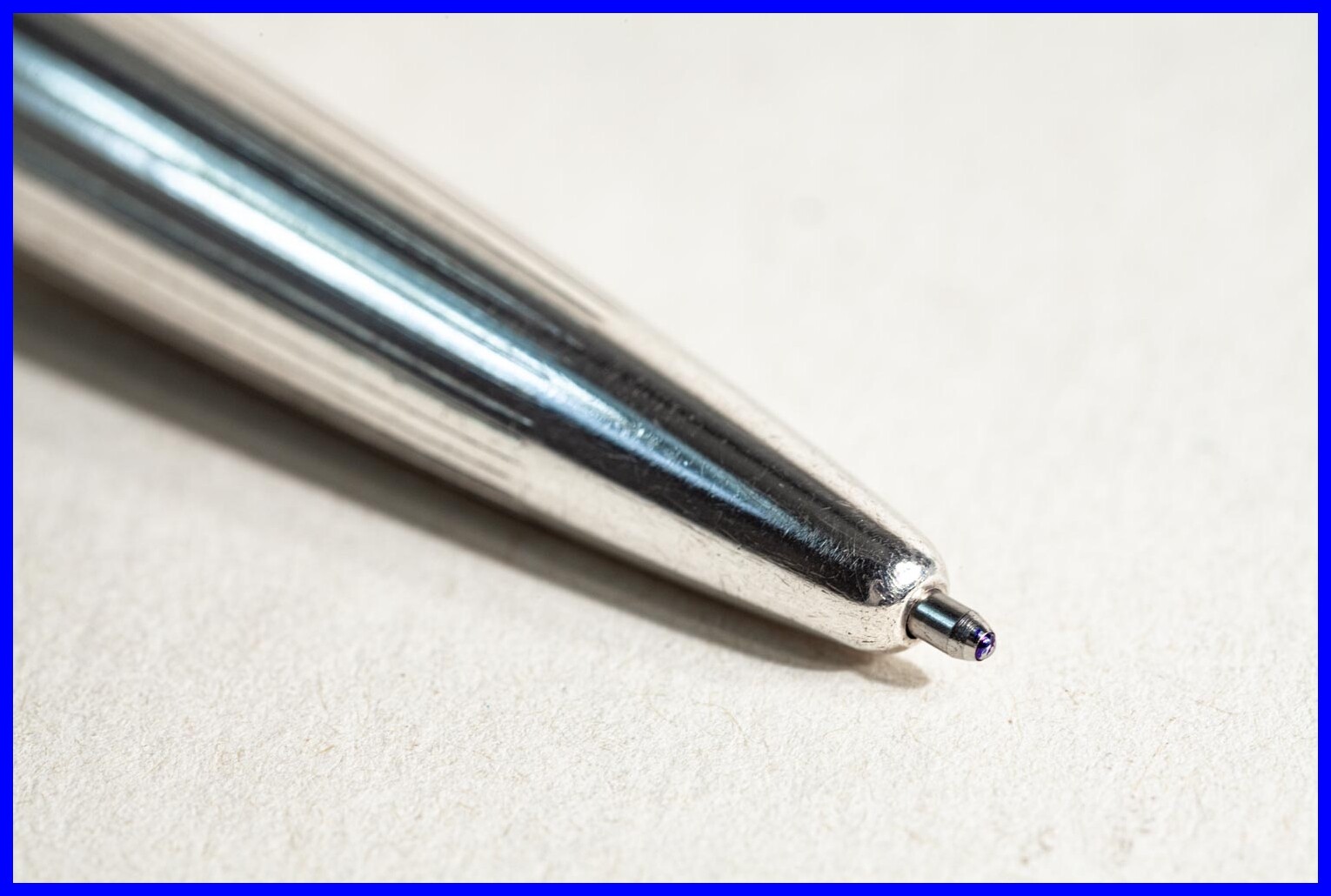 BMW German Mid Century Design FEND TRUXA SILVER PLATED Ballpoint Pen ...