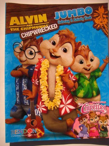 Alvin And The Chipmunks Chipwrecked Coloring Pages