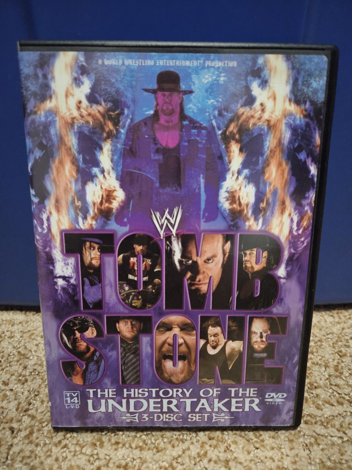WWE - Tomb Stone - The History of the Undertaker 3 Disc DVD Set ...
