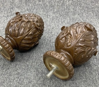 Finials - Walnut Wood