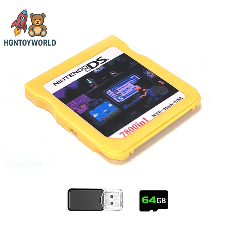 New DS Card 7800 in 1 Game Collection R4 3DS Flash Card for NDSL Ndsi ...