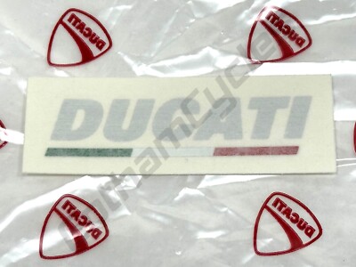 Ducati Rear Tail Cowl Fairing Sticker Decal Italian Flag Emblem 848 ...