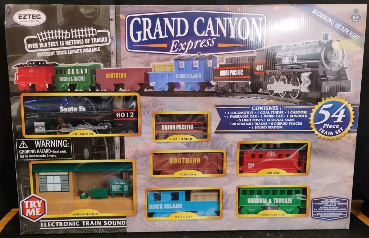 Smokey Canyon Express Train Set Eztec Black Canyon Express Christmas
