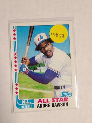 1982 Topps 1981 All Star Andre Dawson #341 | eBay