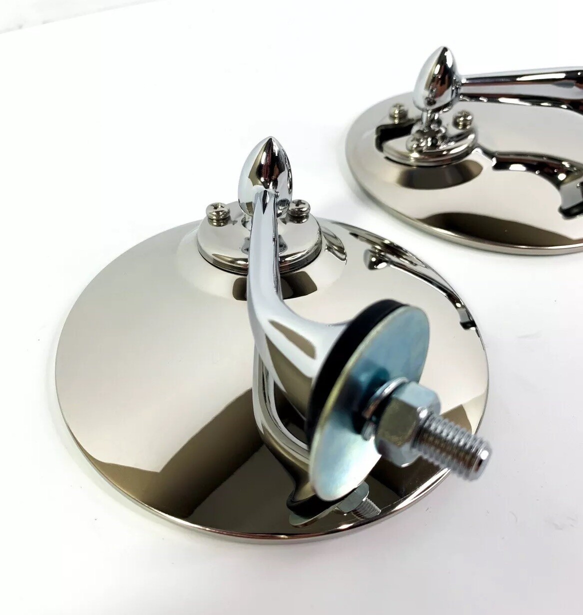 Classic Antique British MG Style Side Fender Mirrors SS Housings | 4 ...