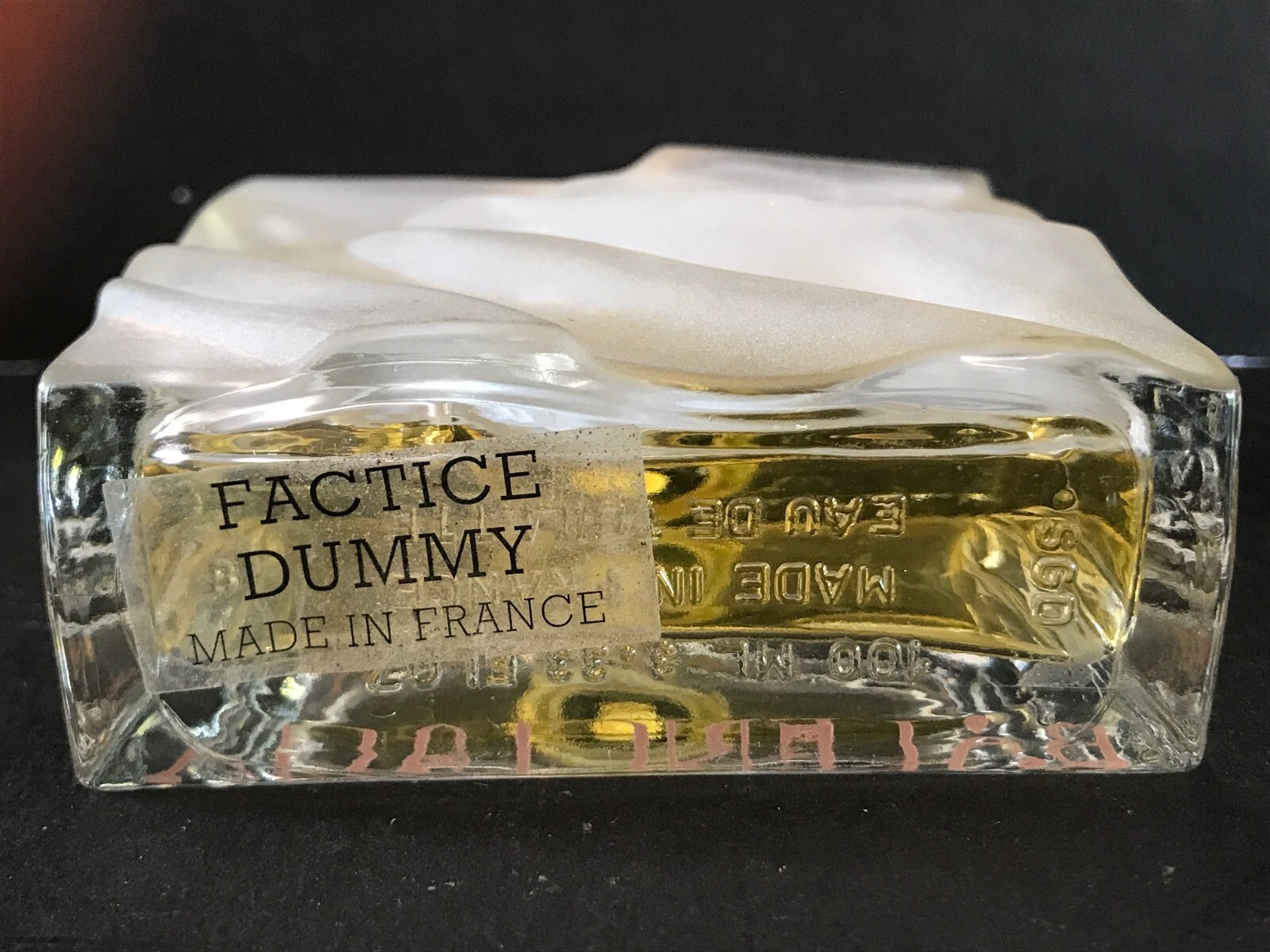 CRISTOBAL Balênciaga 100 ml FACTICE pour collection | eBay