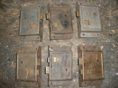 Reclaimed 1930s art deco steel rim locks | eBay UK