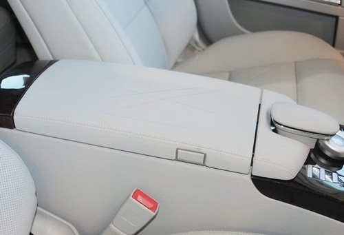 Fit For Benz S-Class W221 2008-2013 Bright Black Console Armrest Box ...