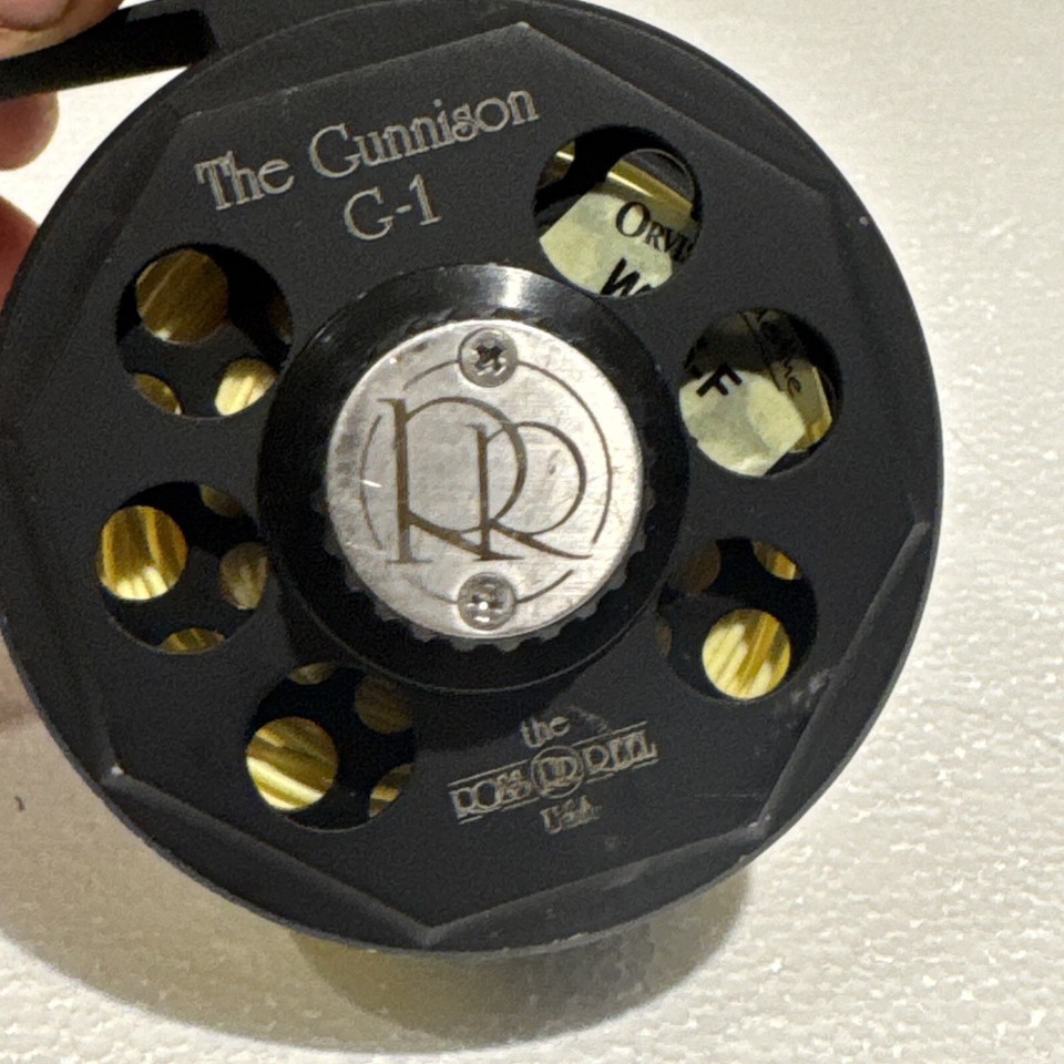 Ross Gunnison G1 Made in USA Old Fly Reel | eBay
