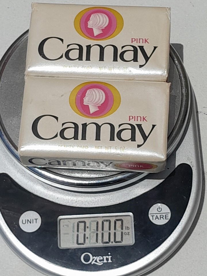 Three [3] Camay Pink Beauty Bar Soap 5oz Bath Size Sealed USA NOS 1970 ...