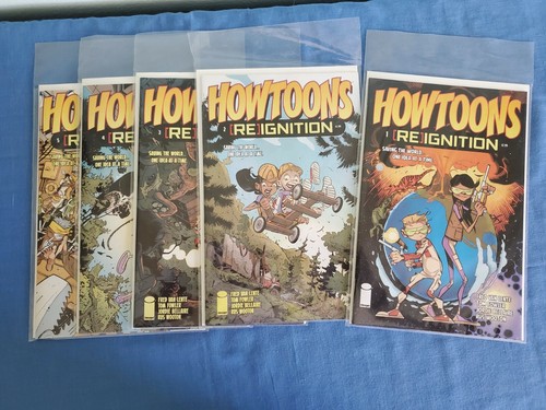 HOWTOONS Reignition issues #1-5 comics, 1st printing excellent ...