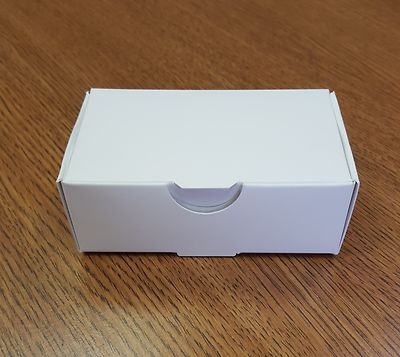 100 count White Business Card Boxes quantity 500 | eBay