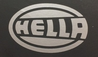 Hella Vinyl Decal (Set) Sticker 3x2 inch racing scca emblem | eBay