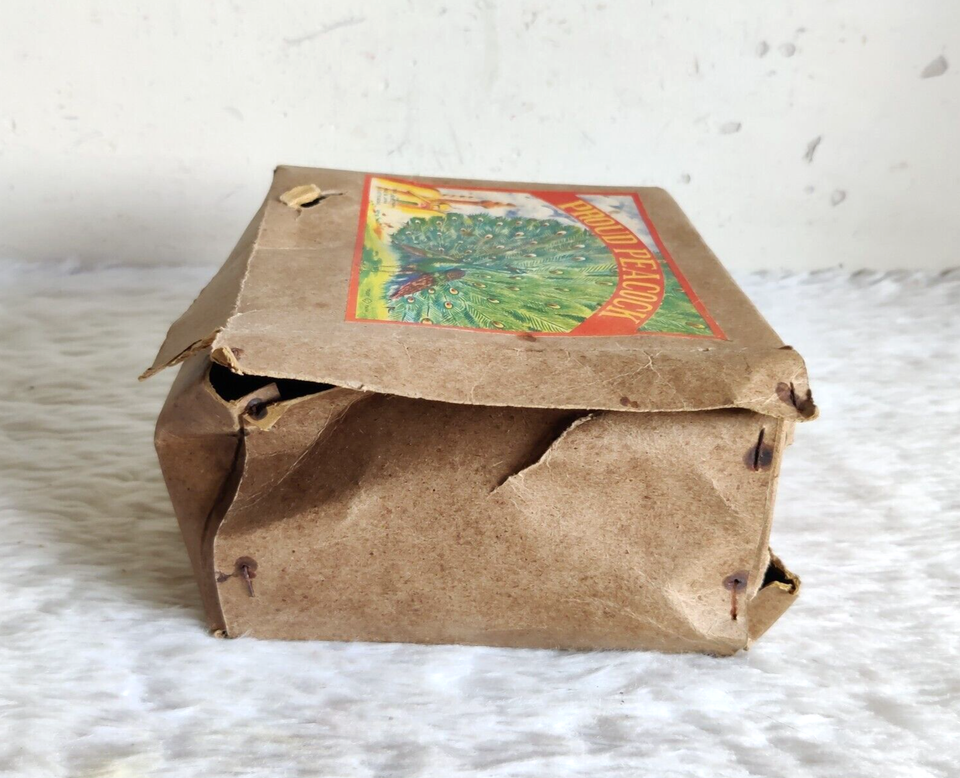 Vintage Proud Peacock Boxed Wind Up Tin Toy ALPS TM Japan Rare Unused ...