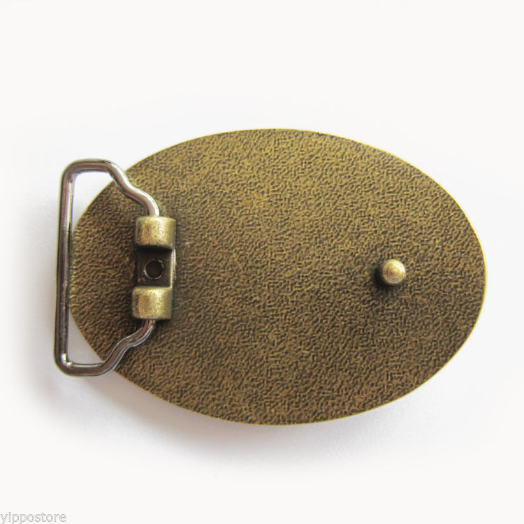 Vintage Bronze Western Star Oval Cowboy Rodeo Metal Belt Buckle | eBay