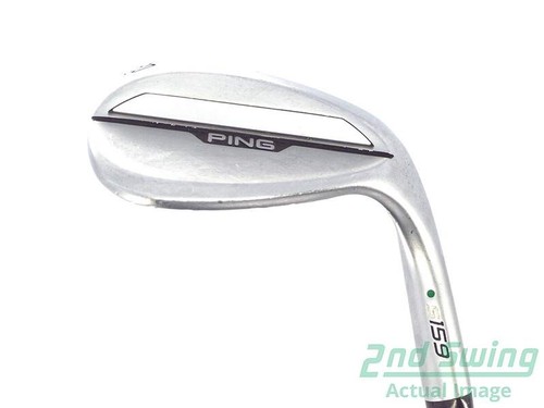 Ping s159 Chrome Wedge Lob LW 60° Steel Stiff Right Green Dot 35.25in ...