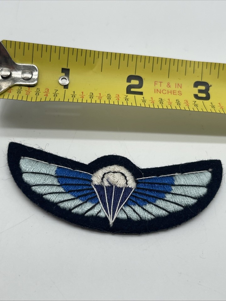 British Air Force Special Air Service SAS Winged Parachute Felt Patch ...