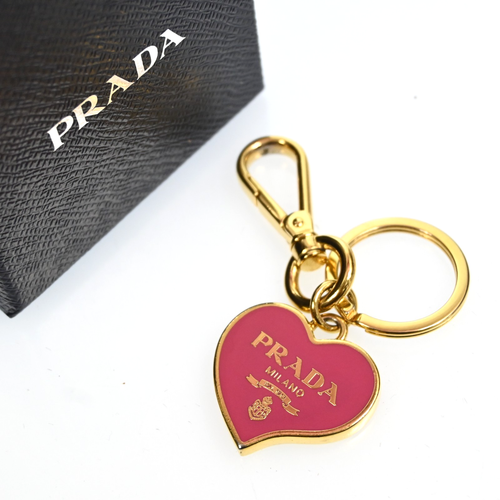 Authentic Prada Key Chain Heart P4562YS707 | eBay