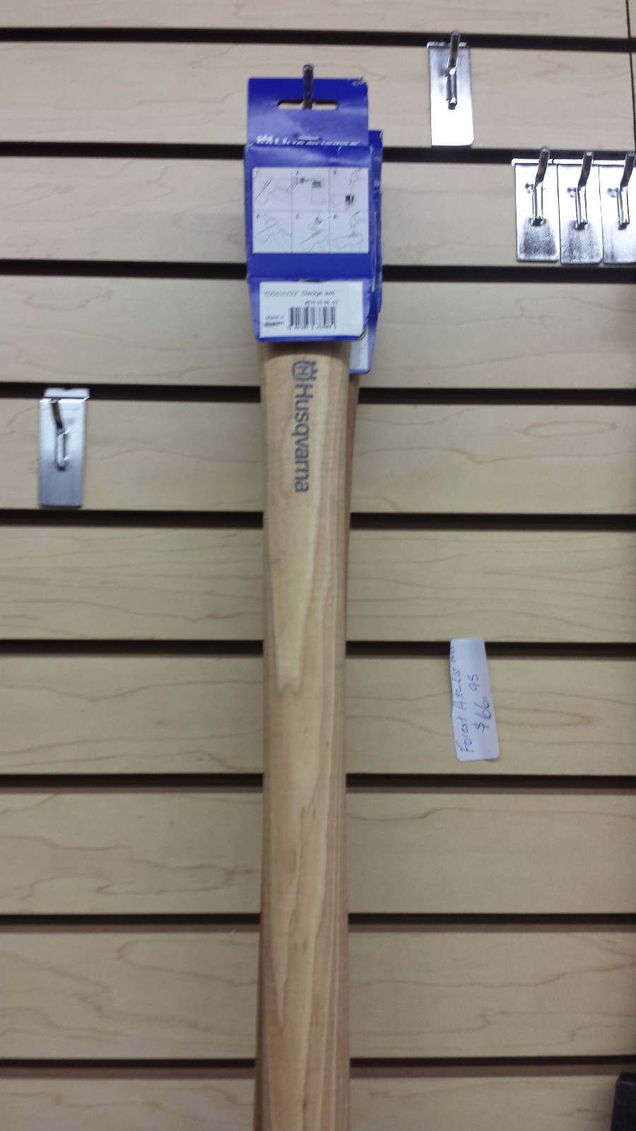 Husqvarna Splitting Maul/sledge Axe Hickory Replacement Handle for sale ...