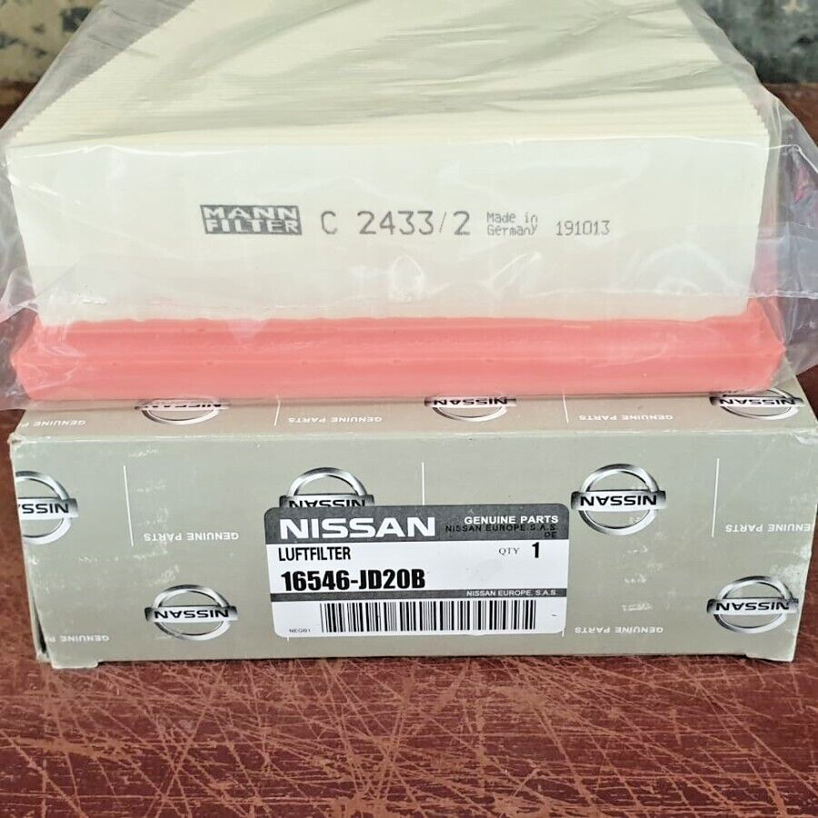 Air Filter Nissan 2.0 Fits 16546JD20B fits NISSAN Qashqai 16546JD20A ...