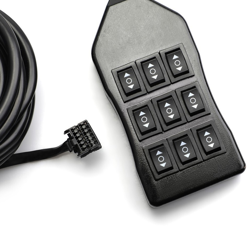 New 9 Switch Box 5m cord airbagit Rocker Switch Air Ride Suspension | eBay