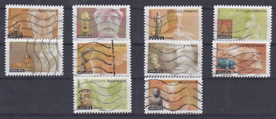 France ~2007~Art~Antiques~ Commemorative Booklet Stamp Set~(10)~Used ...