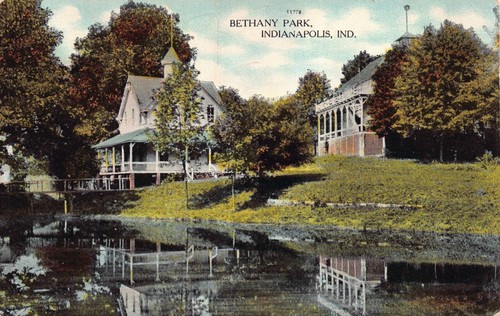 Postcard Bethany Park in Indianapolis, Indiana | eBay