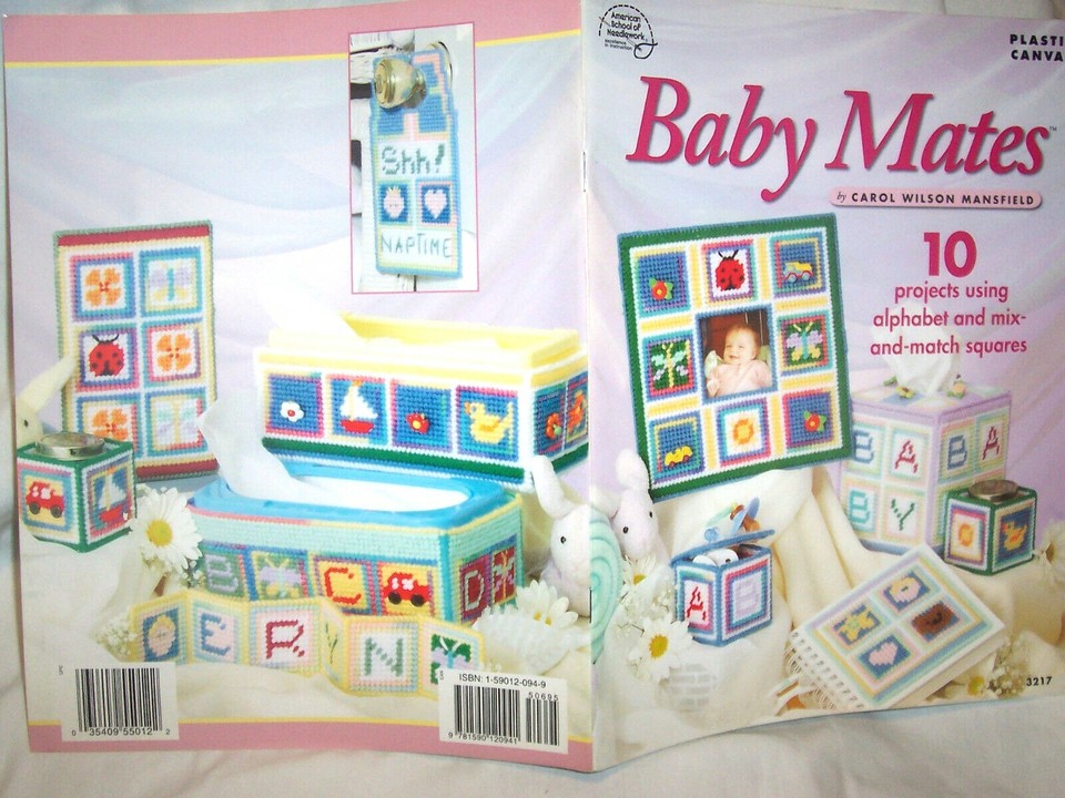 BABY MATES plastic canvas PATTERN BOOK (#296) | eBay