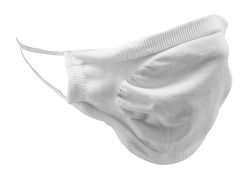 3 Pack Washable Reusable White Face Mask Protection with Ear Strap - UK ...