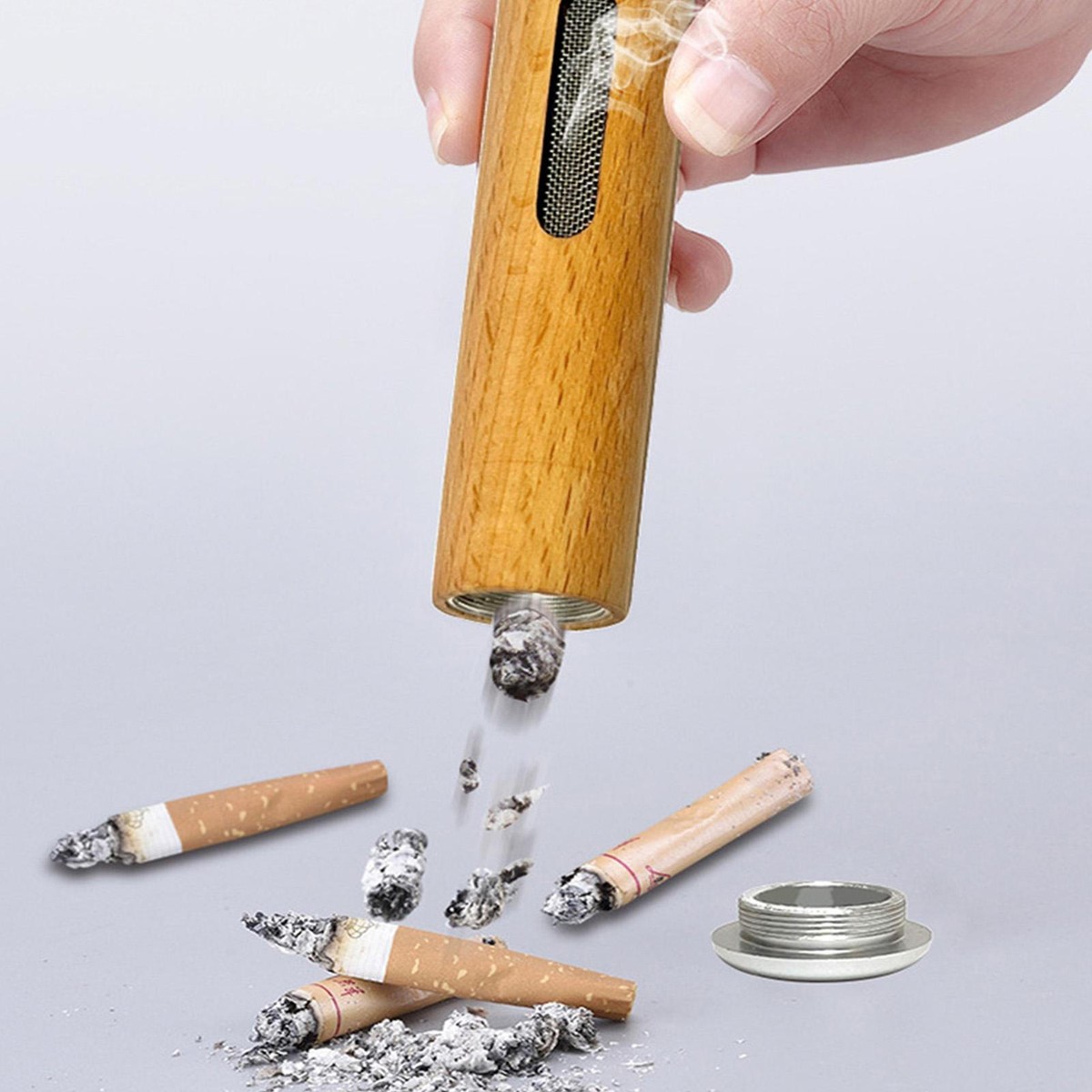 Cigarette Ash Falling