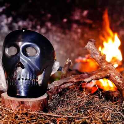 Medieval Functional Skull Armor Wearable Maximus Gladiator Face Mask ...