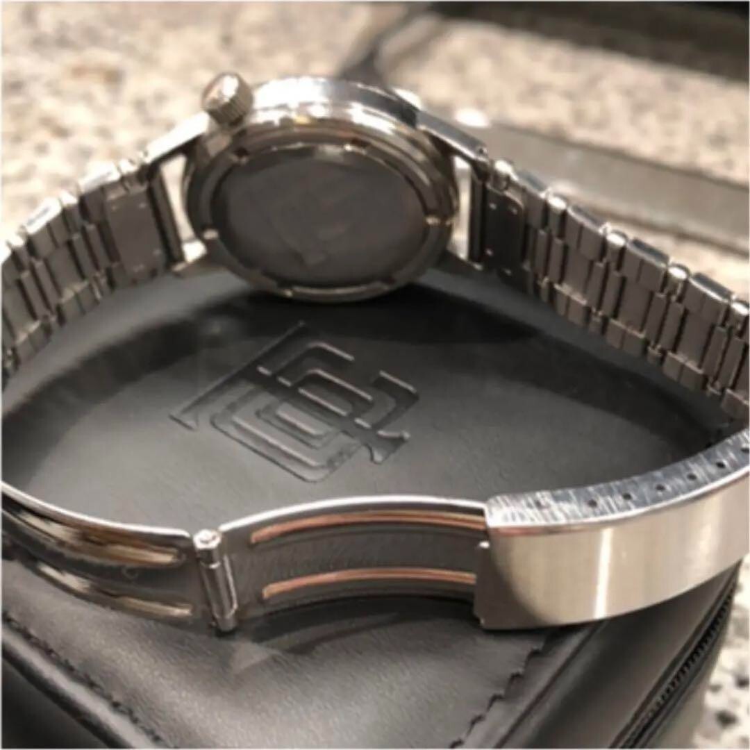 SEIKO SEIKOMATIC J12082 Automatic Silver Wave Analog … - Gem