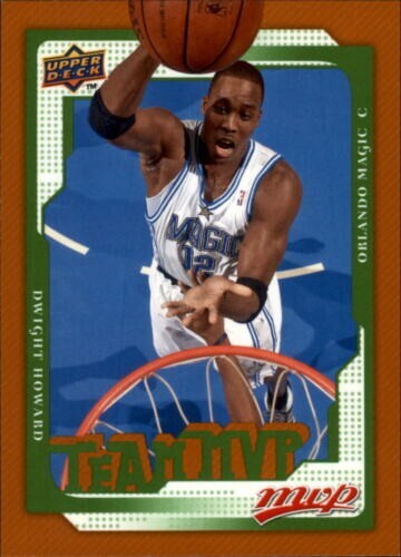 2008-09 Upper Deck MVP Basketball #191 Dwight Howard Team | eBay