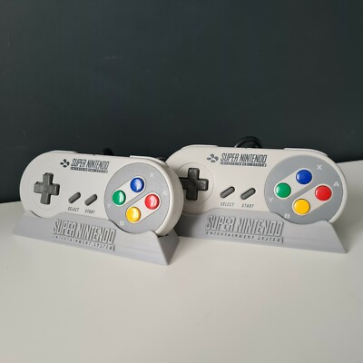 Super Nintendo Entertainment System SNES Controller Display Stand ...