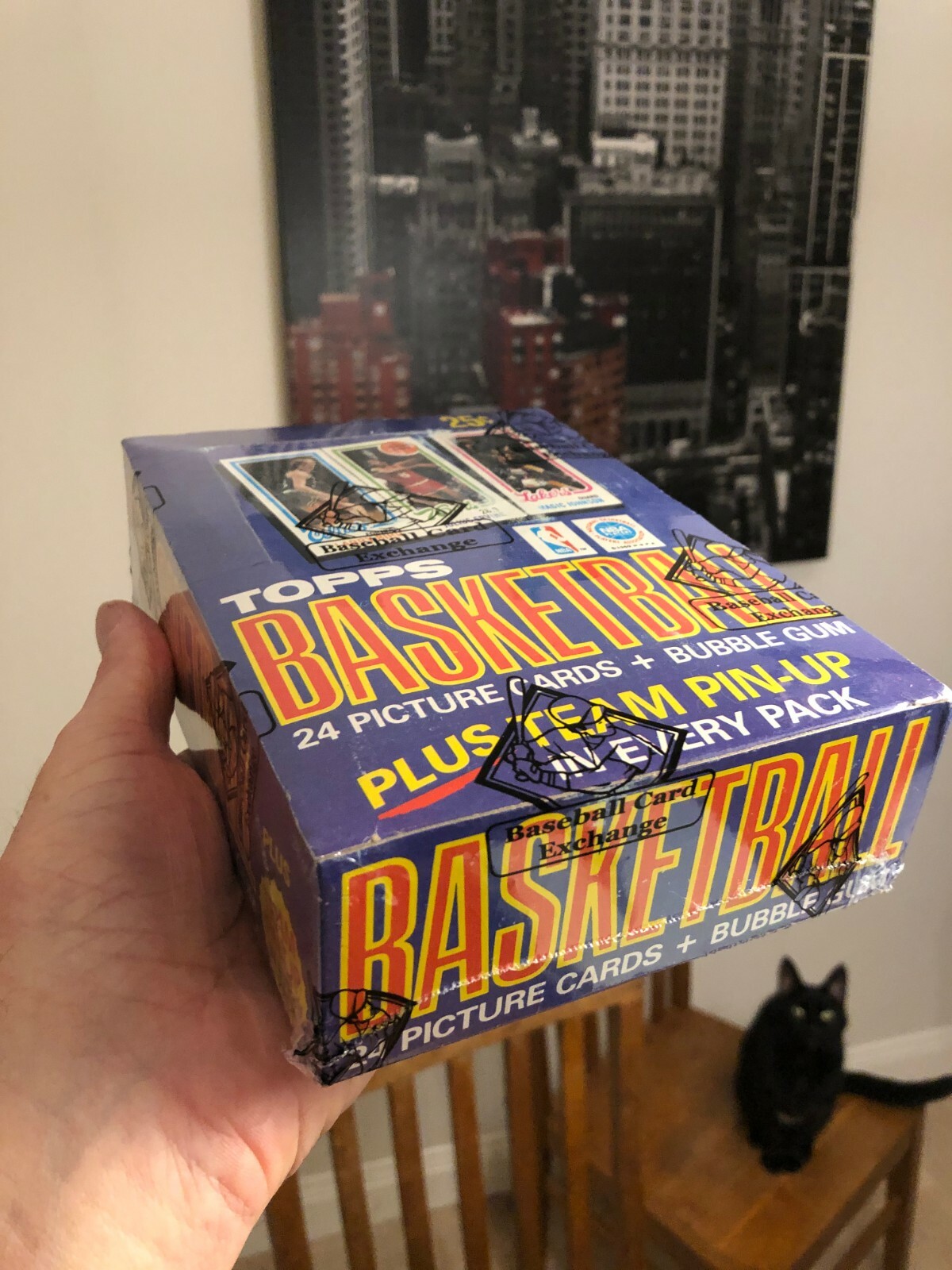 1977 1978 1979 1980 1981 1982 1983 1984 Topps Wax Cello Box BBCE Lower ...