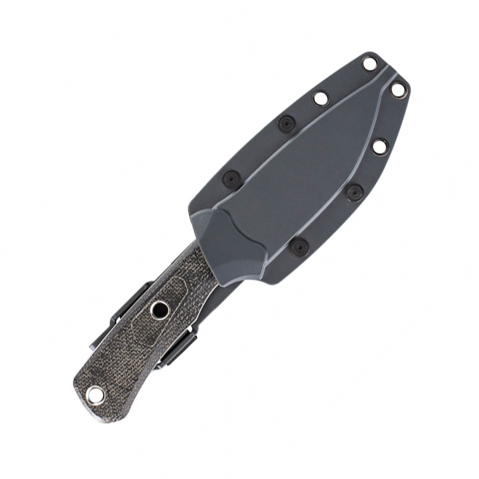 Gerber Convoy Drop Point Fixed Blade Knife w/Sheath- Morel Brown | eBay